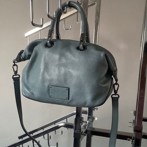 Marc Jacobs | Bags | Marc Jacobs Soft Leather Sky Blue Handbag | Poshmark